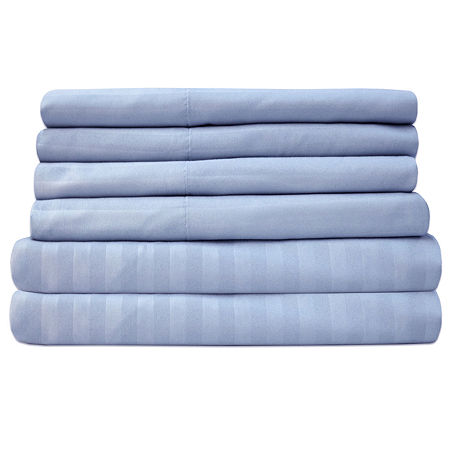 Click here for Sweet Home Collection Dobby Stripe Microfiber Wrin... prices