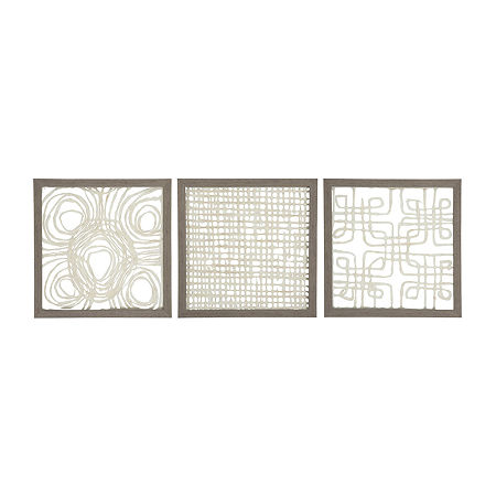 Click here for Signature Design by Ashley Odella 3-pc. Wall Sculp... prices