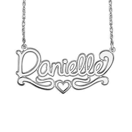Click here for Personalized Womens 10K Gold Pendant Necklace  One... prices