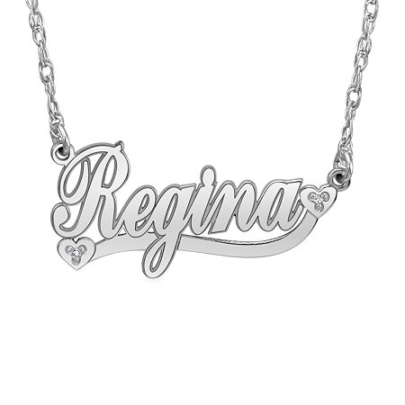 Click here for Personalized Womens Diamond Accent Natural White D... prices