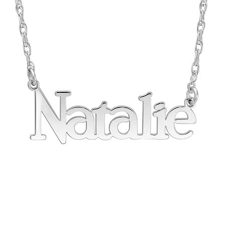 Click here for Personalized Womens Sterling Silver Pendant Neckla... prices
