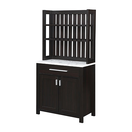 Click here for Sawyer Wine Bar Cabinet  One Size  White prices