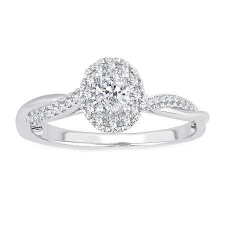 Click here for Womens 1/3 CT. T.W. Natural White Diamond 10K Whit... prices