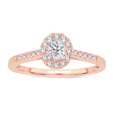 Click here for Womens 1/3 CT. T.W. Natural White Diamond 10K Rose... prices