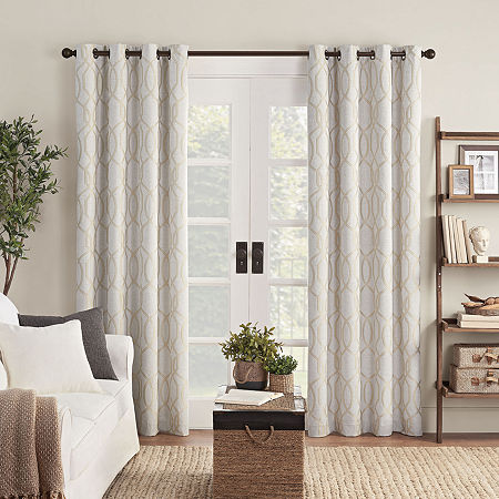 Click here for Eclipse Ambiance Lattice Draft Stopper Grommet Top... prices
