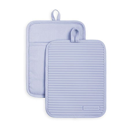 Click here for KitchenAid Ribbed Soft Silicone Pot Holder Set  2... prices