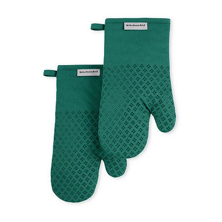 Click here for KitchenAid Asteroid 2-Pc. Oven Mitt Set - Pebbled... prices