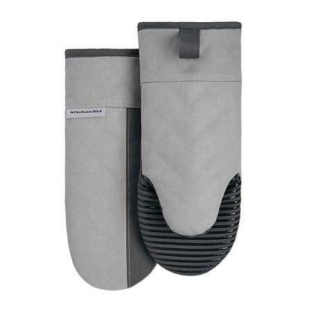 Click here for KitchenAid Beacon 2-Pc. Oven Mitt Set - Cool Grey/... prices