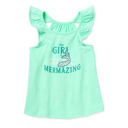 Click here for Okie Dokie Toddler & Little Girls Round Neck Sleev... prices