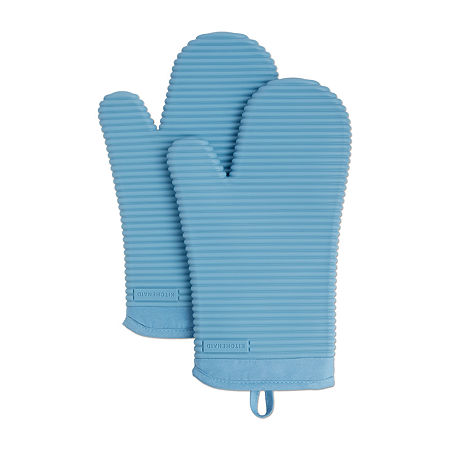 Click here for KitchenAid Ribbed Soft Silicone 2-Pc. Oven Mitt Se... prices