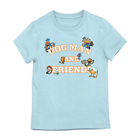 Click here for Dogman Little & Big Kid Girls Round Neck Short Sle... prices