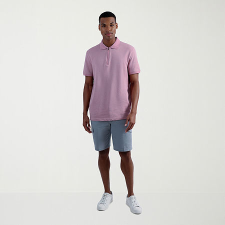 Click here for Haggar Cotton Mens 10 1/2 Mid Rise Cargo Short  38... prices