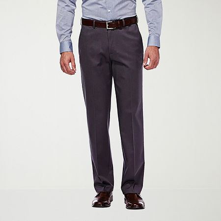 Click here for Haggar Mens Premium No Iron Khaki Classic Fit Flat... prices