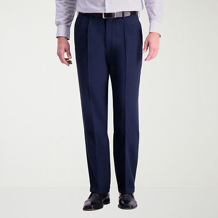 Click here for Haggar Mens Premium Comfort Stretch Classic-Fit So... prices