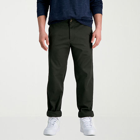 Click here for Haggar Life Khaki Comfort Chino Mens Comfort Waist... prices