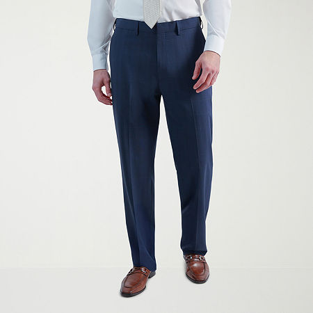 Click here for Haggar JMH Prince Of Wales Mens Plaid Stretch Fabr... prices
