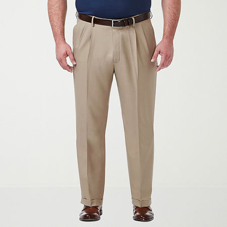 Click here for Haggar Premium Comfort Expandable Waist Mens Cuffe... prices