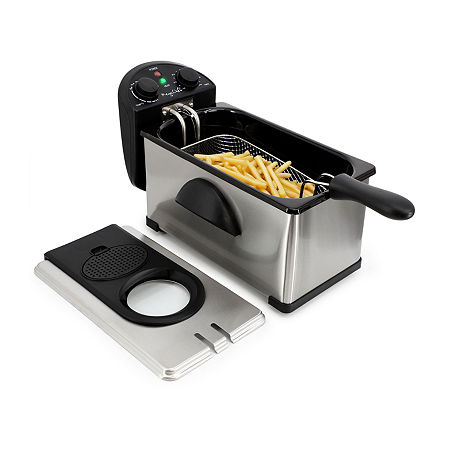 Click here for MegaChef Stainless Steel Electric 3 Qt Deep Fryer... prices