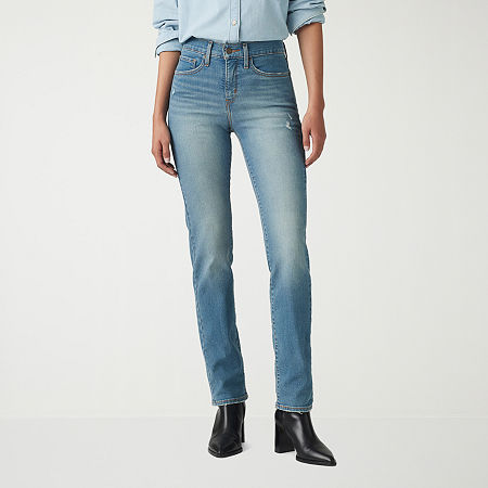 Click here for Levis Womens Mid Rise 314 Shaping Staight Jeans  3... prices
