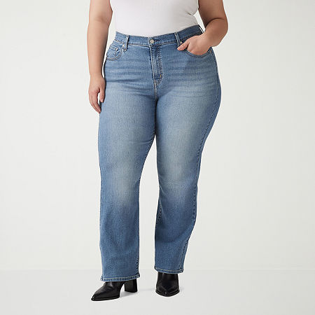 Click here for Levis Womens Plus 724 High Rise Straight Jean  18w... prices