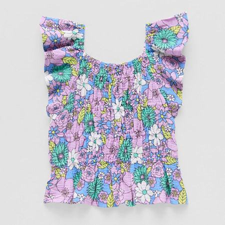 Click here for Thereabouts Little & Big Kid Girls Square Neck Sho... prices