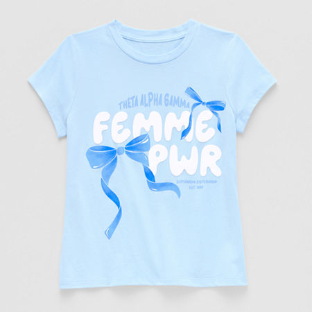 Click here for Thereabouts Little & Big Kid Girls Round Neck Shor... prices