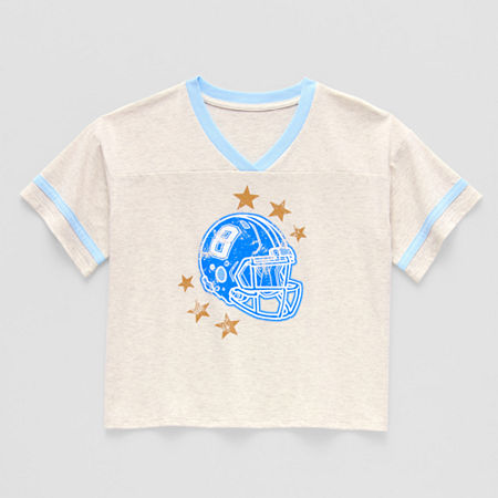 Click here for Thereabouts Little & Big Kid Girls V Neck Short Sl... prices
