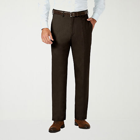 Click here for Haggar JMH Sharkskin Mens Classic Fit Dress Flat F... prices