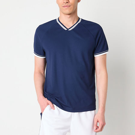 Click here for Xersion Pique Mens V Neck Short Sleeve Active T-Sh... prices