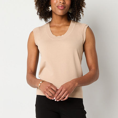 Click here for Liz Claiborne Womens Round Neck Sleeveless Pullove... prices