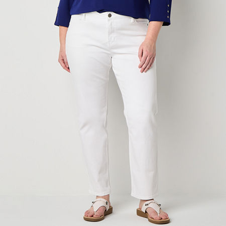 Click here for Liz Claiborne Womens Straight High Rise Plus Pull-... prices
