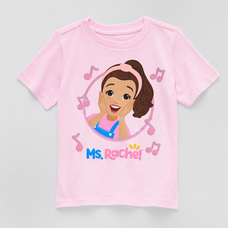 Click here for Toddler Girls Crew Neck Short Sleeve Regular Fit G... prices