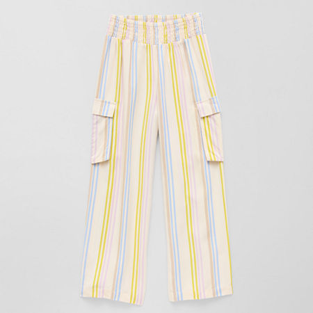 Click here for Thereabouts Cargo Little & Big Kid Girls Wide Leg... prices