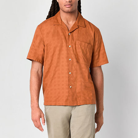 Click here for mutual weave Mens Short Sleeve Camp Shirt  Xx-larg... prices