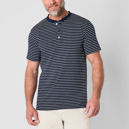Click here for St. Johns Bay Henley Mens Short Sleeve Classic Fit... prices