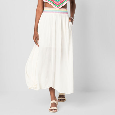 Click here for Hope & Wonder Pride Womens Rainbow Waist Maxi Skir... prices