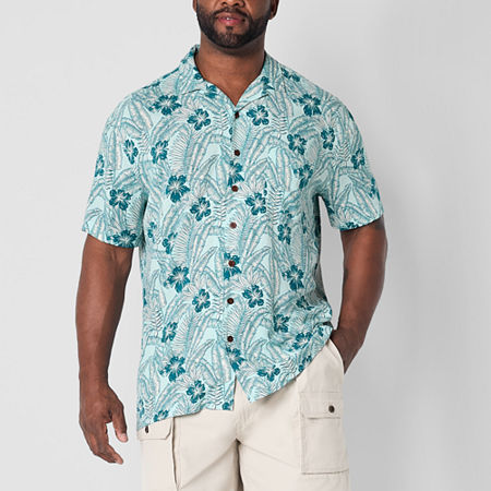 Click here for St. Johns Bay Button-Down Mens Short Sleeve Breath... prices