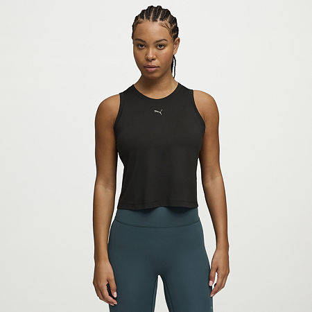 Click here for PUMA Womens Crew Neck Sleeveless Active Tank Top... prices