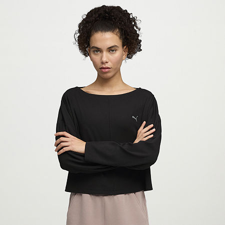 Click here for PUMA Womens Crew Neck Long Sleeve Active T-Shirt... prices