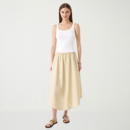 Click here for RM Rebecca Minkoff Womens Sleeveless Scoop Neck Mi... prices