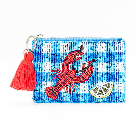 Click here for SOL and MER Beadeded Coin Purse Womens Wallet  One... prices