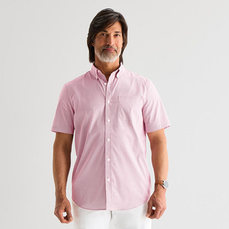 Click here for St. Johns Bay Performance Poplin Mens Short Sleeve... prices