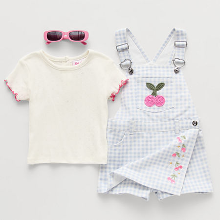 Click here for Little Lass Toddler Girls 2-pc. Skort Set  3t  Blu... prices