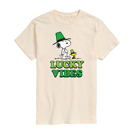 Click here for Airwaves Mens Snoopy and Woodstock Lucky Vibes Sho... prices