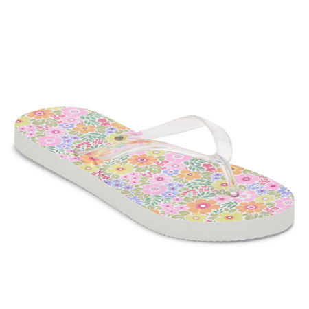 Click here for Mixit Womens Print Flip-Flops  7/8  White prices