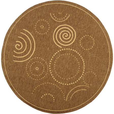 Click here for Courtyard Circles Indoor/Outdoor Round Rugs  One S... prices