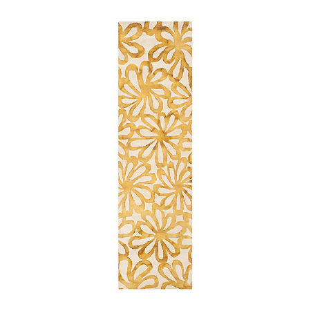 Click here for Safavieh Dip Dye Collection Chloe Floral Runner Ru... prices