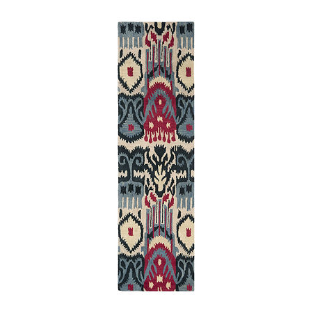 Click here for Safavieh Ikat Collection Eirann Geometric Runner R... prices