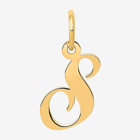 Click here for Initial Womens 14K Gold Pendant  One Size  S prices