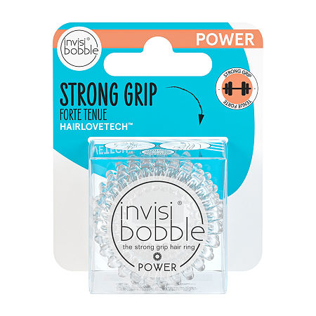 Click here for Invisibobble Power Crystal Clear 3-pc. Hair Ties... prices